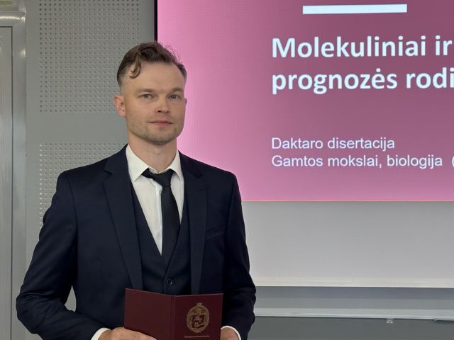 Algirdui Žalimui suteiktas daktaro laipsnis